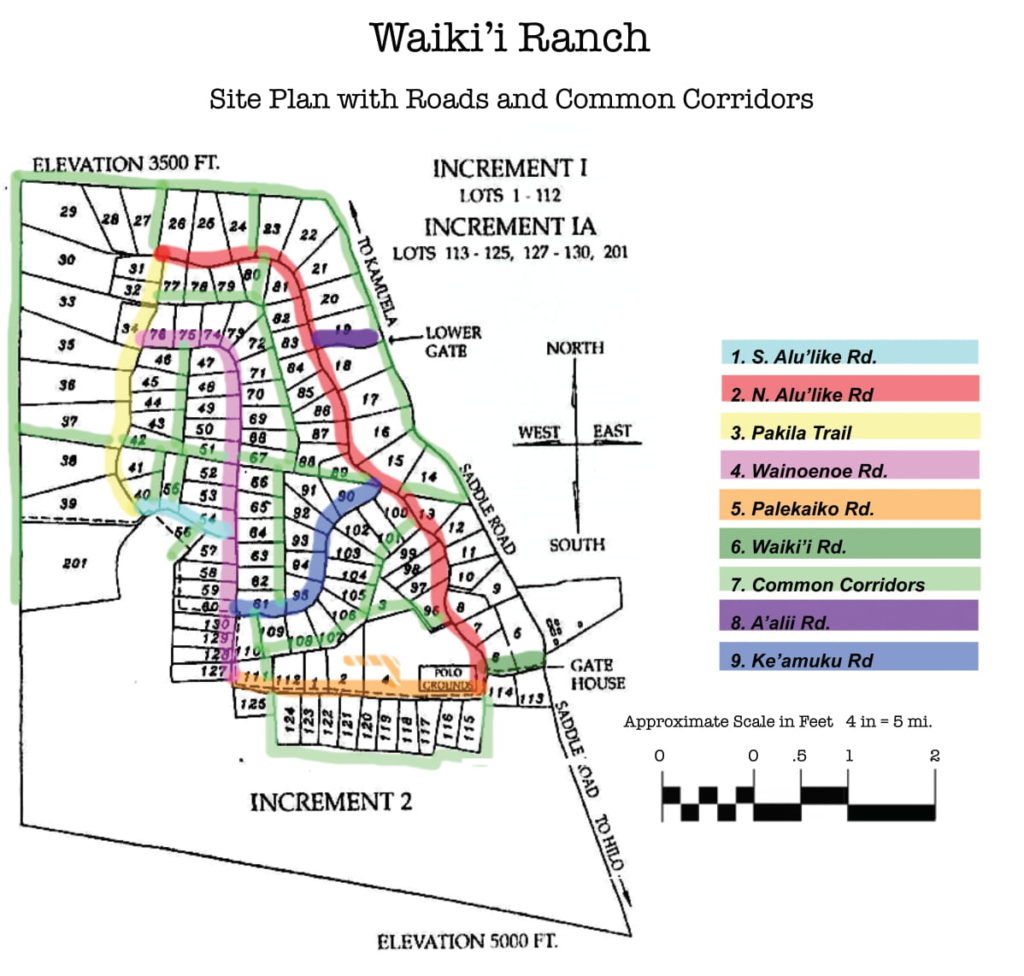 Maps | Waikii Ranch HOA